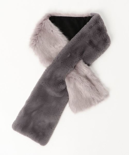 KATHARINE HAMNETT ladies（キャサリンハムネットレディース）の「FUR MUFFLER （WOMENS） / ファーマフ ...