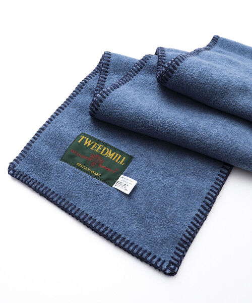 TWEED MILL（ツイードミル）の「【TWEEDMILL/ツイードミル】別注フリースマフラー 防寒 薄手 軽量 ユニセックス（マフラー ...