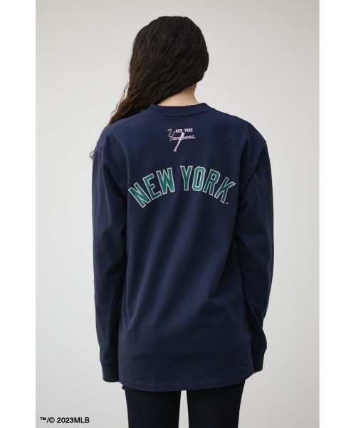 AZUL BY MOUSSY（アズールバイマウジー）の「NEW ERA OVERSIZED LS TEE/NEW ERA オーバーサイズロング ...