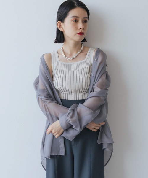 HARE（ハレ）の「2WAYブロックランダムリブタンク(HARE)（タンクトップ）」 - WEAR