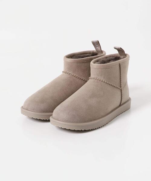 RODE SKO（ロデスコ）の「TEMPERATE MURPHY ムートン風レインブーツ（ブーツ）」 - WEAR