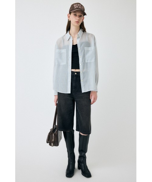 KNEE LENGTH バミューダパンツ（デニムパンツ）｜MOUSSY（マウジー）の