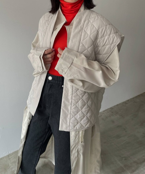 hellam（へラム）の「3WAY キルティングライナー付モッズコート（モッズコート）」 - WEAR