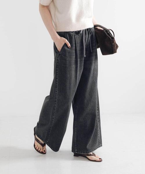 セール】デニムイージーワイドパンツ（デニムパンツ）｜URBAN RESEARCH