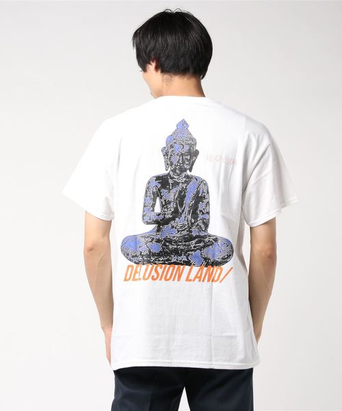 DELUSION LAND（デリュージョンランド）の「DELUSION LAND/デリュージョンランド/BUDDA TEE(DLL01-BUD ...