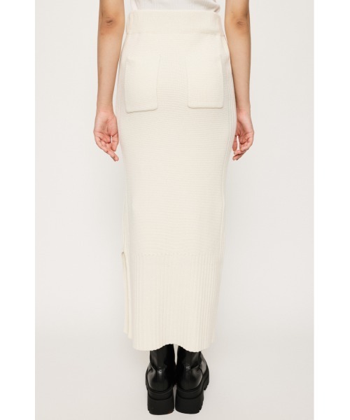 SLY（スライ）の「MILANO RIB KNIT SK ミラノリブ ニットスカート（スカート）」 - WEAR