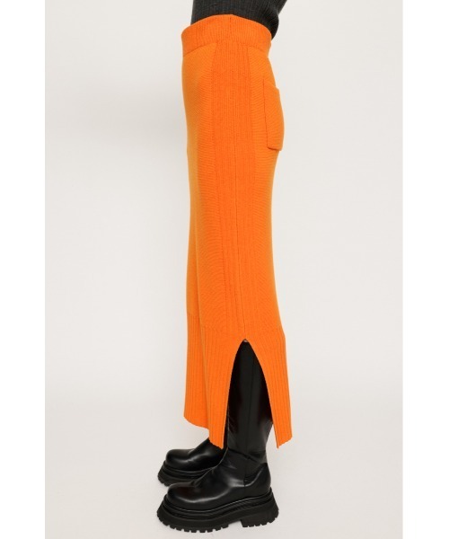 SLY（スライ）の「MILANO RIB KNIT SK ミラノリブ ニットスカート（スカート）」 - WEAR