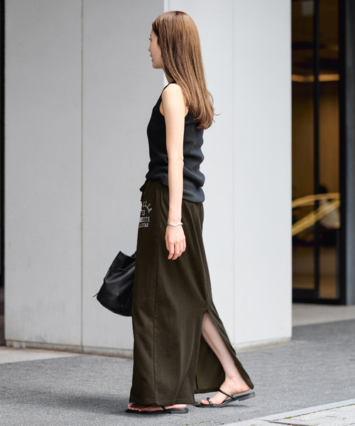 FRAMeWORK（フレームワーク）の「athletic wear MASON 別注 ロゴスカート（スカート）」 - WEAR