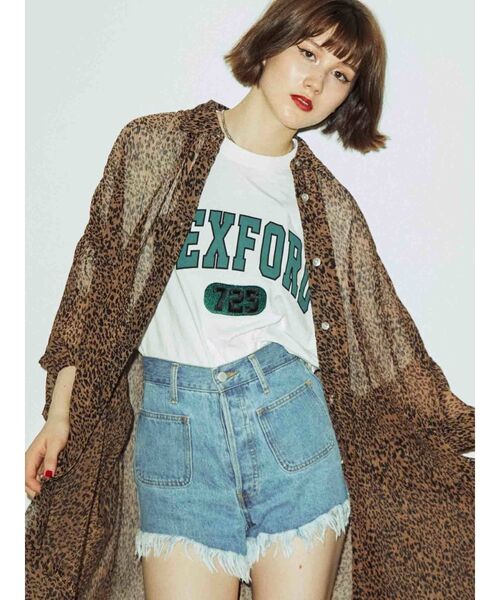 jouetie,カレッジスーパーBIG Tシャツ - WEAR