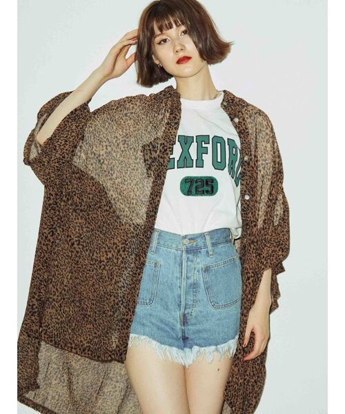 jouetie,カレッジスーパーBIG Tシャツ - WEAR