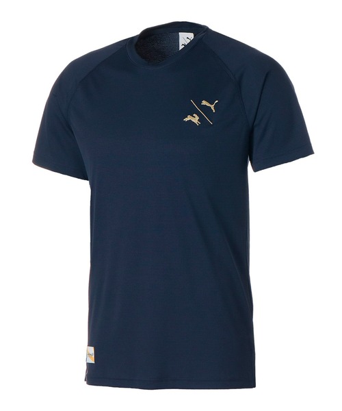 PUMA（プーマ）の「PUMA プーマ メンズ PUMA x TRACKSMITH ランニング 半袖 Tシャツ（Tシャツ/カットソー）」 - WEAR