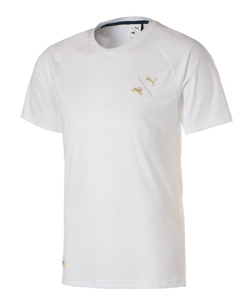 PUMA（プーマ）の「PUMA プーマ メンズ PUMA x TRACKSMITH ランニング 半袖 Tシャツ（Tシャツ/カットソー）」 - WEAR
