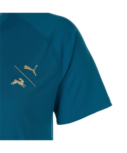 PUMA（プーマ）の「PUMA プーマ メンズ PUMA x TRACKSMITH ランニング 半袖 Tシャツ（Tシャツ/カットソー）」 - WEAR