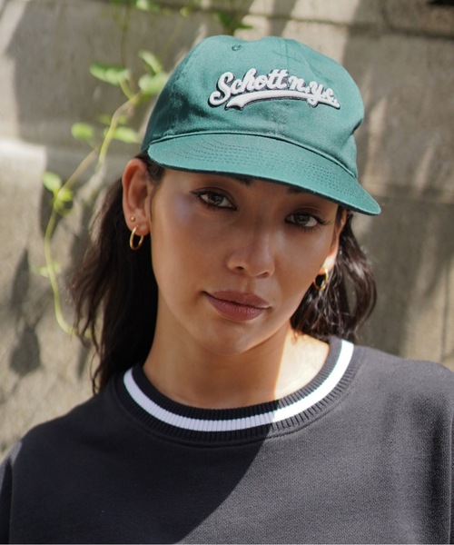 【セール】【WEB LIMITED】Schott/ショット/TC CAP 'SCHOTT N.Y.C.'/ロゴキャップ（キャップ ...