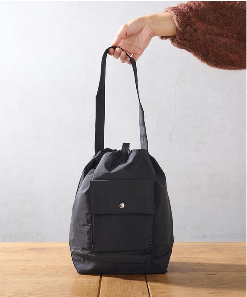 EARTH MADE（アースメイド）の「SOFT NYLON ONE HANDLE TOTE ソフトナイロン トート（トートバッグ）」 - WEAR