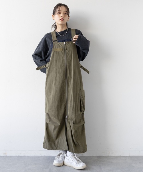 RAGEBLUE（レイジブルー）の「Wジップ/スノールーズジャンスカ（ジャンパースカート）」 - WEAR