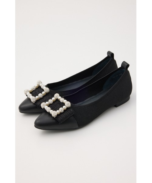 セール】ヴァレリアニットフラット（バレエシューズ）｜STACCATO