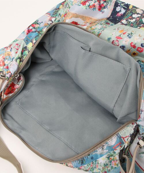 SUPER HAKKA（スーパーハッカ）の「「glanta」アーティストコラボ「flower patchwork」プリントギャザーショルダーバッグ（ショルダーバッグ）」 - WEAR