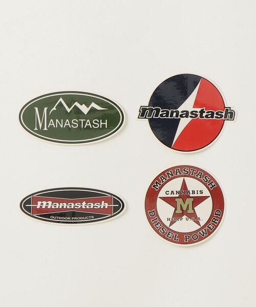 MANASTASH/マナスタッシュ CLASSIC LOGO STICKER SET/クラシックロゴステッカー（ステッカー/テープ ...