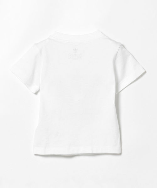 こども ビームス（コドモビームス）の「adidas / ベビー TREFOIL Tシャツ（80～90㎝）（Tシャツ/カットソー）」 - WEAR