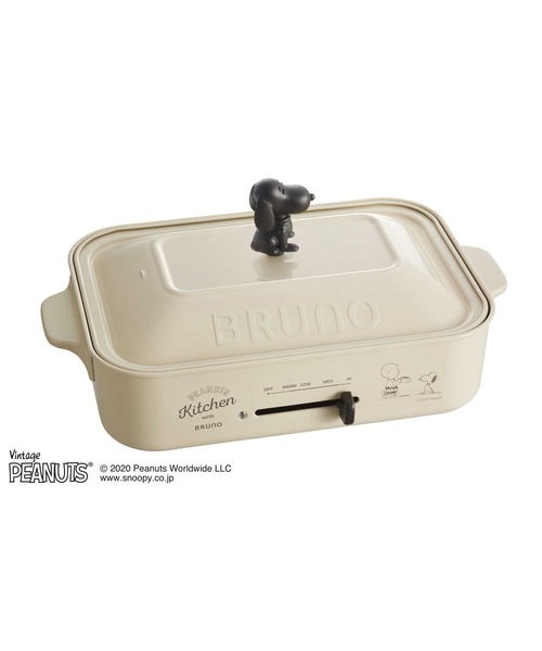 BRUNO（ブルーノ）の「BRUNO(ブルーノ)PEANUTSホットプレート（キッチン家電）」 - WEAR