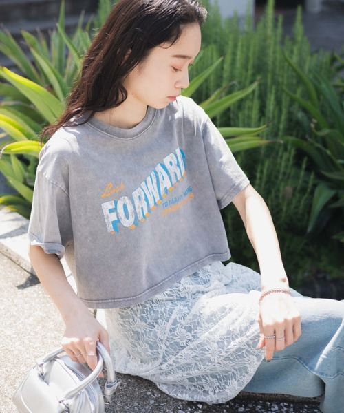 WEGO（ウィゴー）の「WEGO/【24年春夏新作】ヴィンテージウォッシュショートT（Tシャツ/カットソー）」 - WEAR