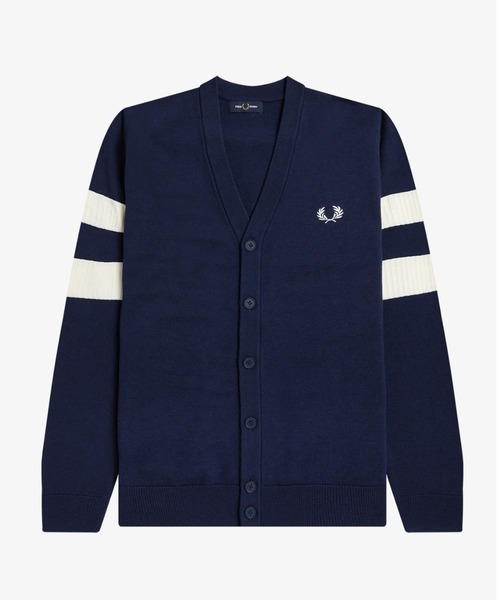 【ブランド古着】ニットカーディガン（カーディガン/ボレロ）｜FRED PERRY（フレッドペリー）のファッション通販 - ZOZOUSED