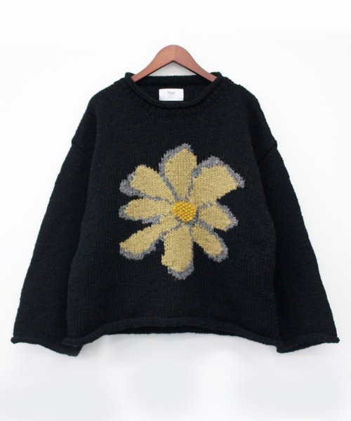 niche.（ニッチ）の「niche.(ニッチ) All Roll Knit Flower（ニット/セーター）」 - WEAR