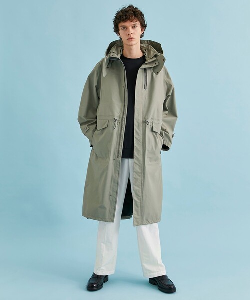 A + TOKYO（エープラストウキョウ）の「TOKYO TEX 2WAY3レイヤーマウンテンコート〈防水・撥水・防風・透湿〉（ステンカラー ...