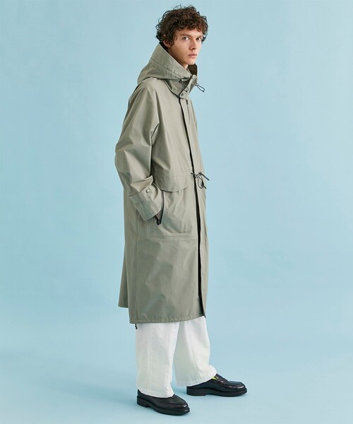 A + TOKYO（エープラストウキョウ）の「TOKYO TEX 2WAY3レイヤーマウンテンコート〈防水・撥水・防風・透湿〉（ステンカラー ...