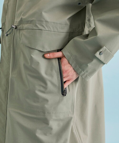 A + TOKYO（エープラストウキョウ）の「TOKYO TEX 2WAY3レイヤーマウンテンコート〈防水・撥水・防風・透湿〉（ステンカラー ...