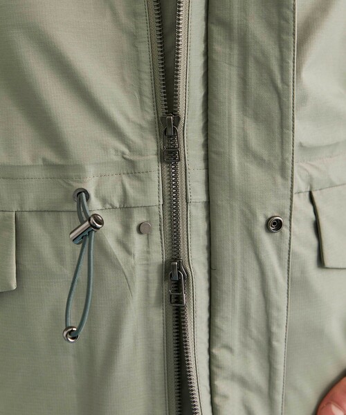 A + TOKYO（エープラストウキョウ）の「TOKYO TEX 2WAYロングマウンテンコート（ナイロンジャケット）」 - WEAR