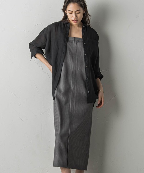 MAYSON GREY（メイソングレイ）の「2WAYピンストライプジャンパードレス（ワンピース）」 - WEAR