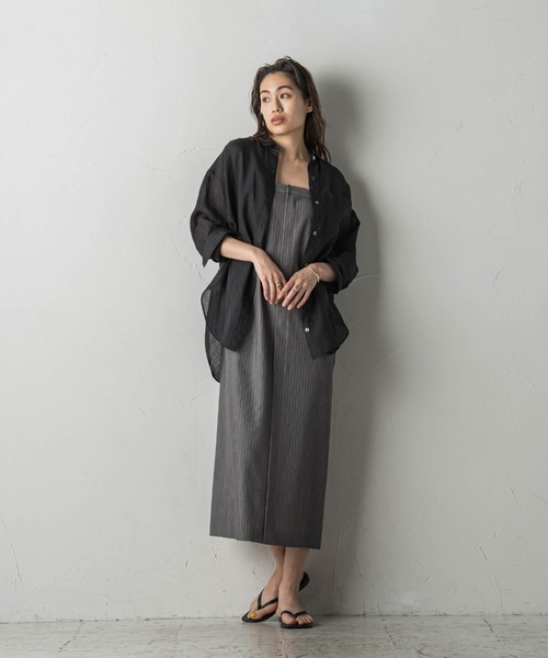 MAYSON GREY（メイソングレイ）の「2WAYピンストライプジャンパードレス（ワンピース）」 - WEAR