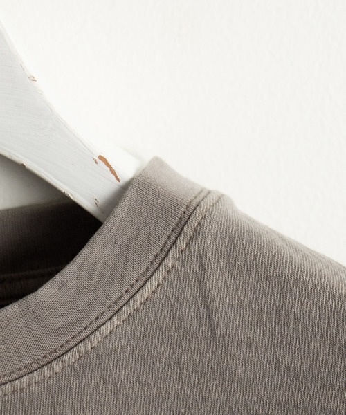 COMMON WARE（コモンウェアー）の「COMMONWARE:”NO DOUBT”ピグメント加工 teeシャツ（Tシャツ/カットソー）」 - WEAR