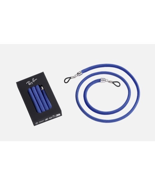 Ray-Ban レイバン RAY-BAN LANYARD/ブルー/ネックストラップ/サングラス/メガネ/アイウェア/アクセサリー（サングラス ...