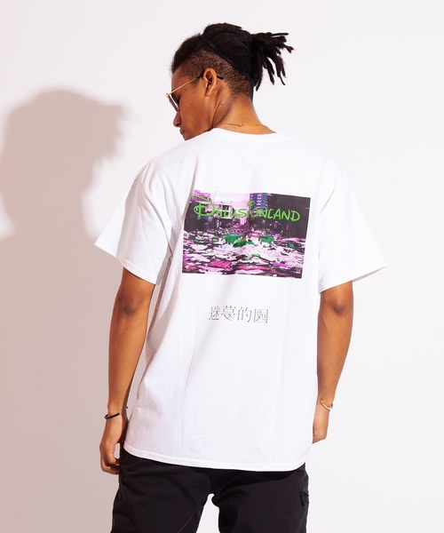 DELUSION LAND（デリュージョンランド）の「DELUSION LAND/デリュージョンランド/RUB TEE(DLL01-RUB ...