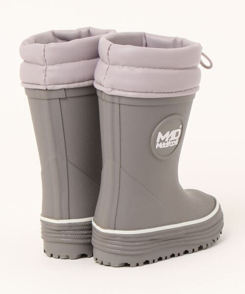MAD FOOT（マッドフット）の「MADFOOT! マッドフット キッズ フード付き防寒レインブーツ【完全防水/滑りにくい】長靴 ラバー ...