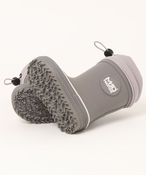 MAD FOOT（マッドフット）の「MADFOOT! マッドフット キッズ フード付き防寒レインブーツ【完全防水/滑りにくい】長靴 ラバー ...