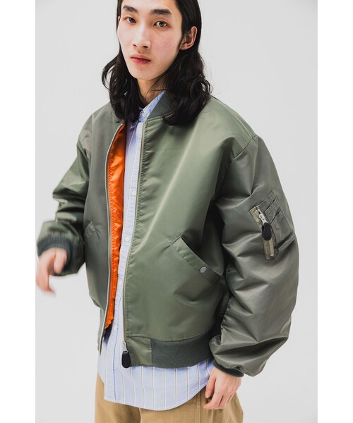 BEAMS（ビームス）の「BEAMS / ルーズフィット クレージー MA-1（MA-1）」 - WEAR