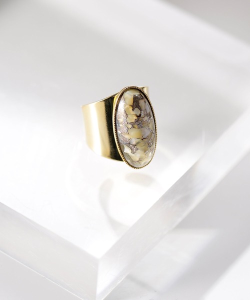 ADER（アデル）の「ADER.bijoux/STONE ring（リング）」 - WEAR