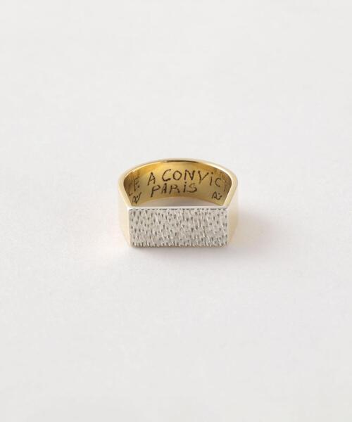 Steven Alan（スティーブンアラン）の「＜PIECE A CONVICTION＞FLAT RING/リング（リング）」 - WEAR