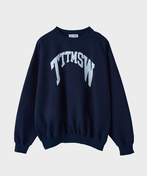 TTT MSW（ティー）の「【TTTMSW/ティー】College logo crew neck sweat（スウェット）」 - WEAR