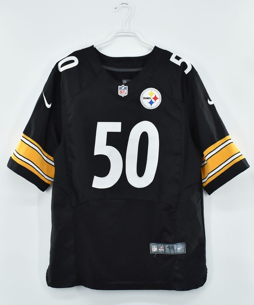 【ヴィンテージ古着】NIKE “NFL Pittsburgh Steelers ＃50” ゲームシャツ（その他トップス）｜NIKE（ナイキ）の ...