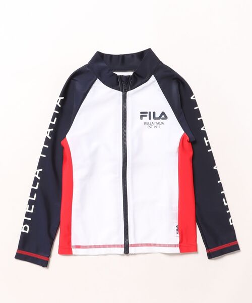 FILA（フィラ）の「【FILA】長袖フルジップラッシュガード（ラッシュガード）」 - WEAR