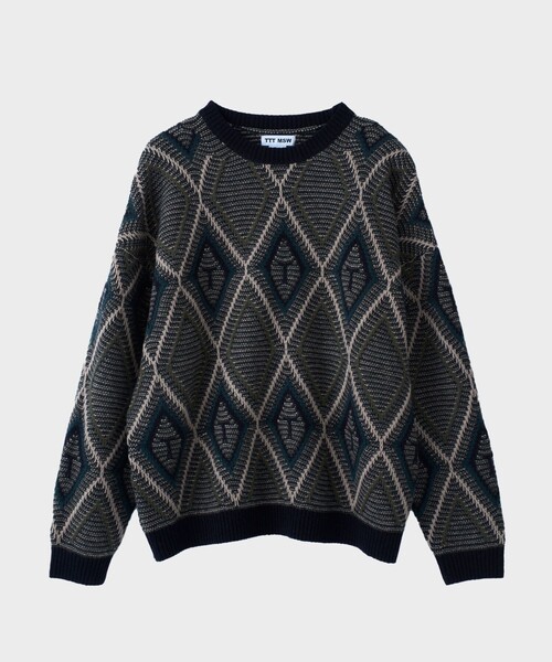 TTT MSW（ティー）の「【TTTMSW/ティー】Diamond pull over knit（ニット/セーター）」 - WEAR