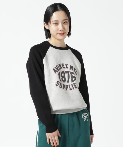 【セール】KNIT GRAPHIC TOPS / ニットグラフィックトップス / AVIREX / アヴィレックス（ニット/セーター ...