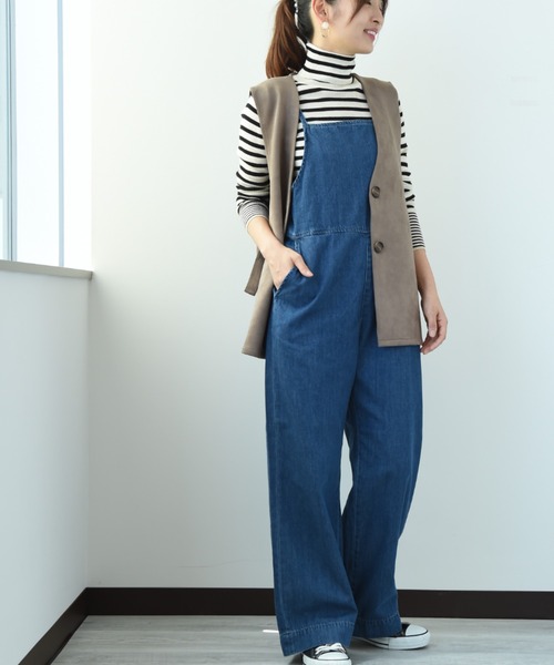 INTERPLANET（インタープラネット）の「【WEB限定】サイドDカンフェイクスエードジレ（ベスト）」 - WEAR