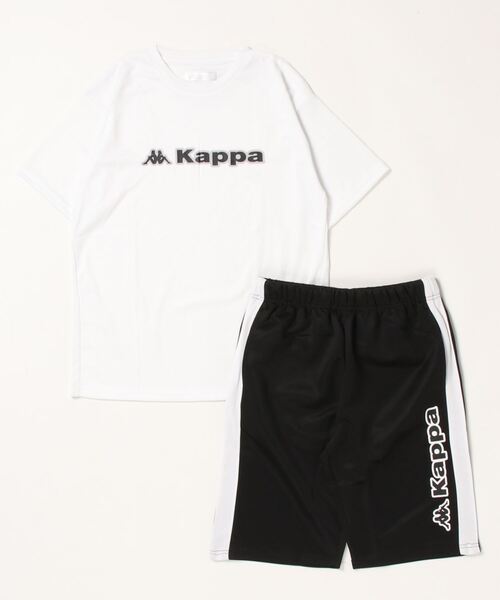 Kappa（カッパ）の「kappa/カッパ ドライ DRY 速乾 半袖Tシャツ×ハーフパンツ セットアップ 上下セット（ルームウェア/パジャマ ...