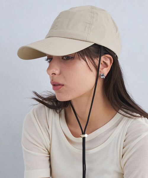 green label relaxing（グリーンレーベルリラクシング）の「2WAY コード付き キャップ / CAP - UVカット -（キャップ）」 - WEAR